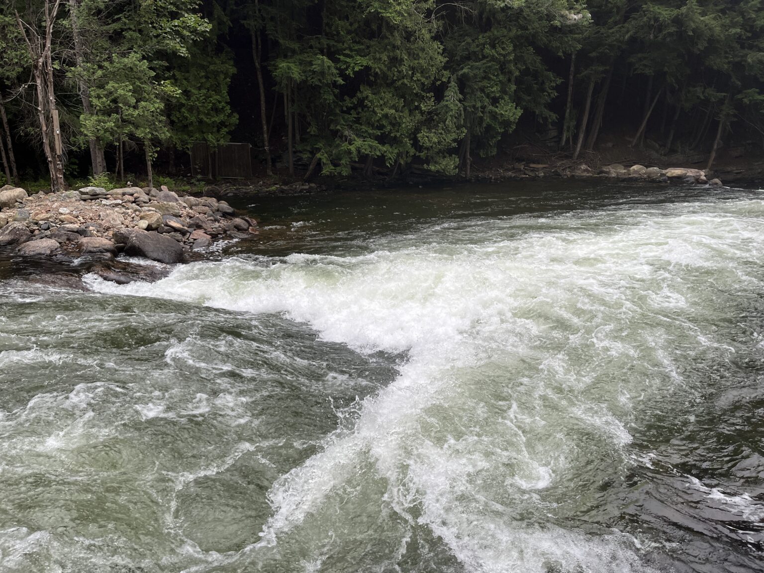The Gull River - Whitewater Ontario
